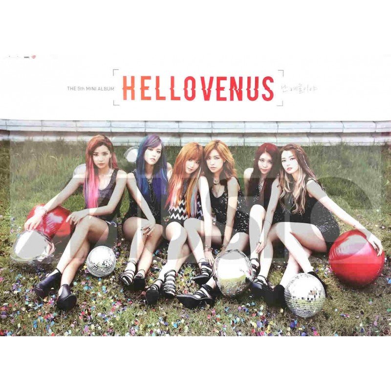 Affiche officielle Hello Venus Mini Album Vol. 5 - I'm ill ...