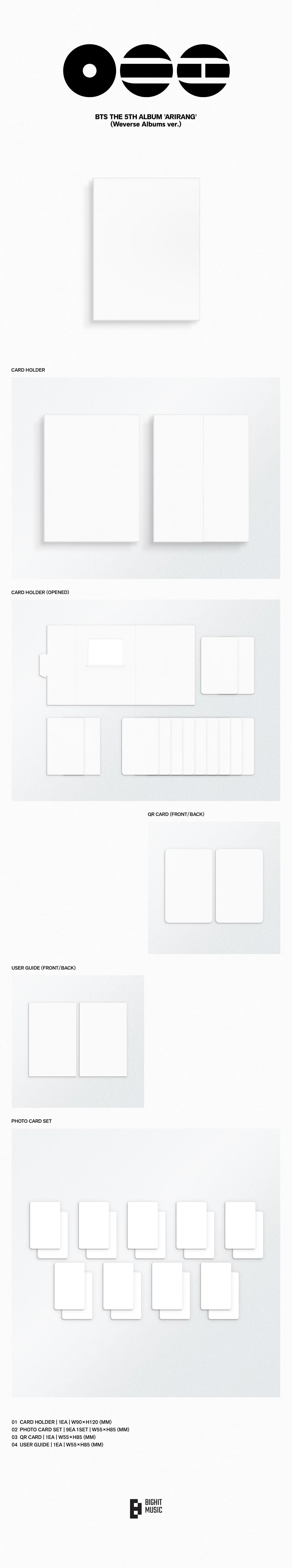 BTS - ARIRANG (Weverse Albums ver.) | Musica
